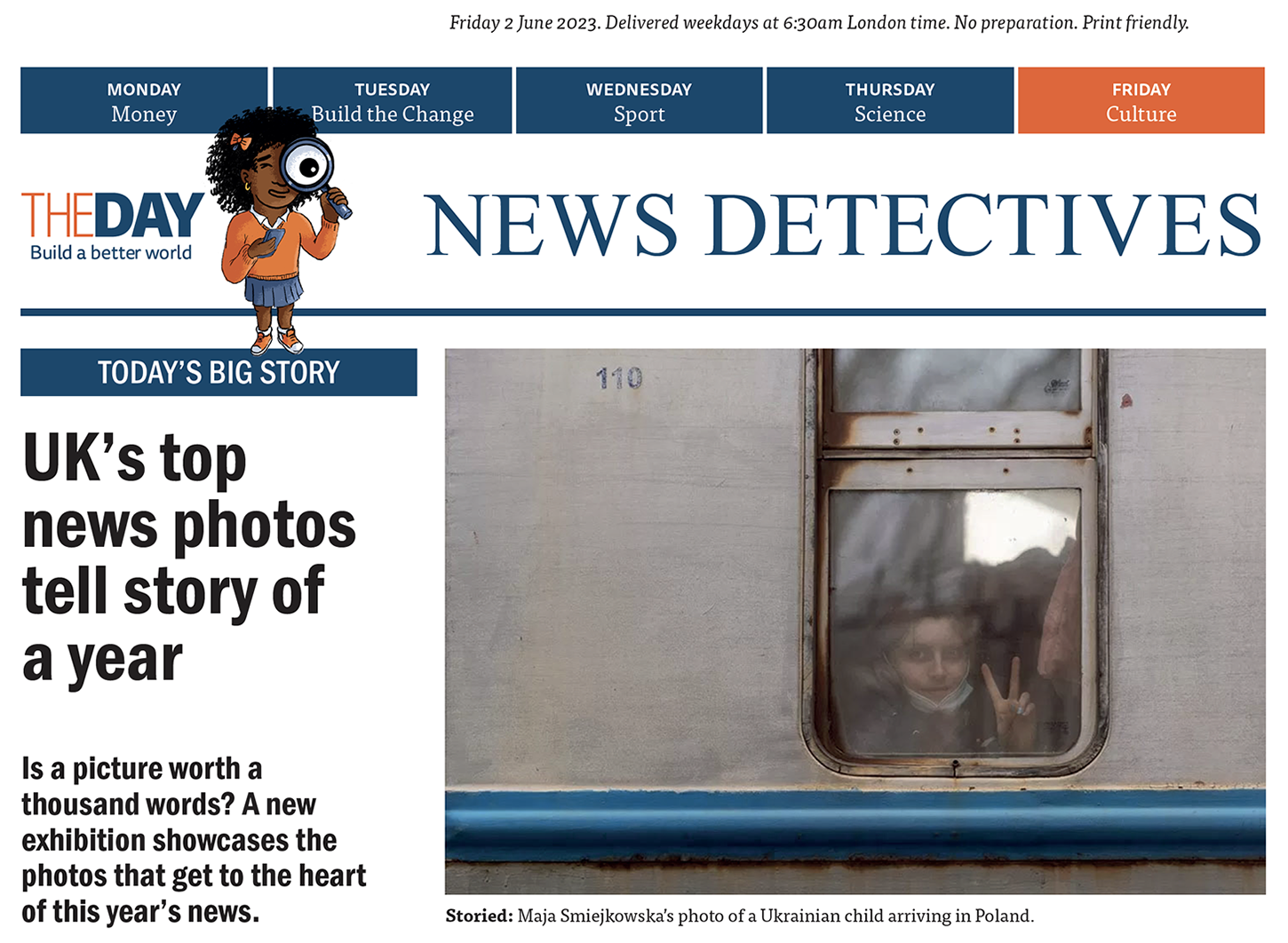 UK's top news photos tell story of a year - The Day