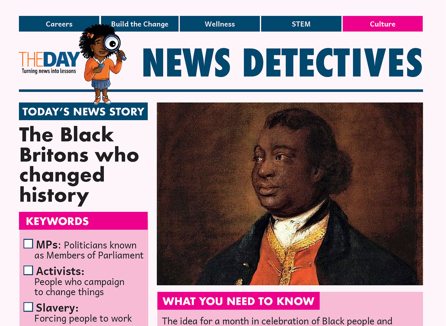 The Black Britons who changed history (Reading Level 3) - The Day