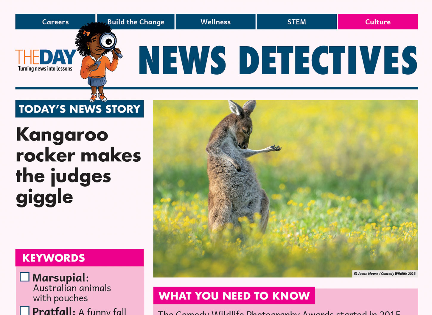 Kangaroo rocker makes the judges giggle - The Day