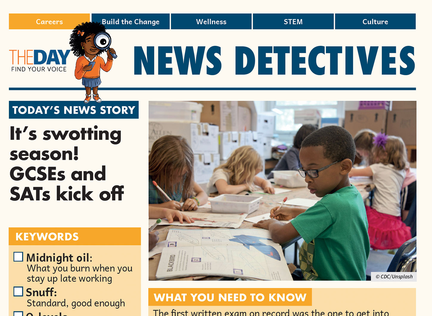 It's swotting season! GCSEs and SATs kick off - The Day