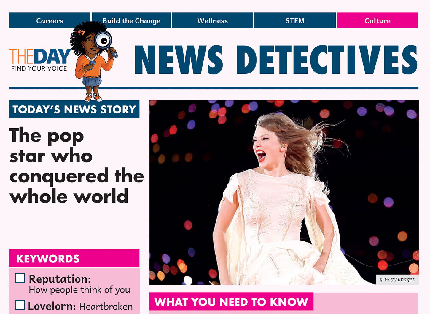 The pop star who conquered the whole world - The Day