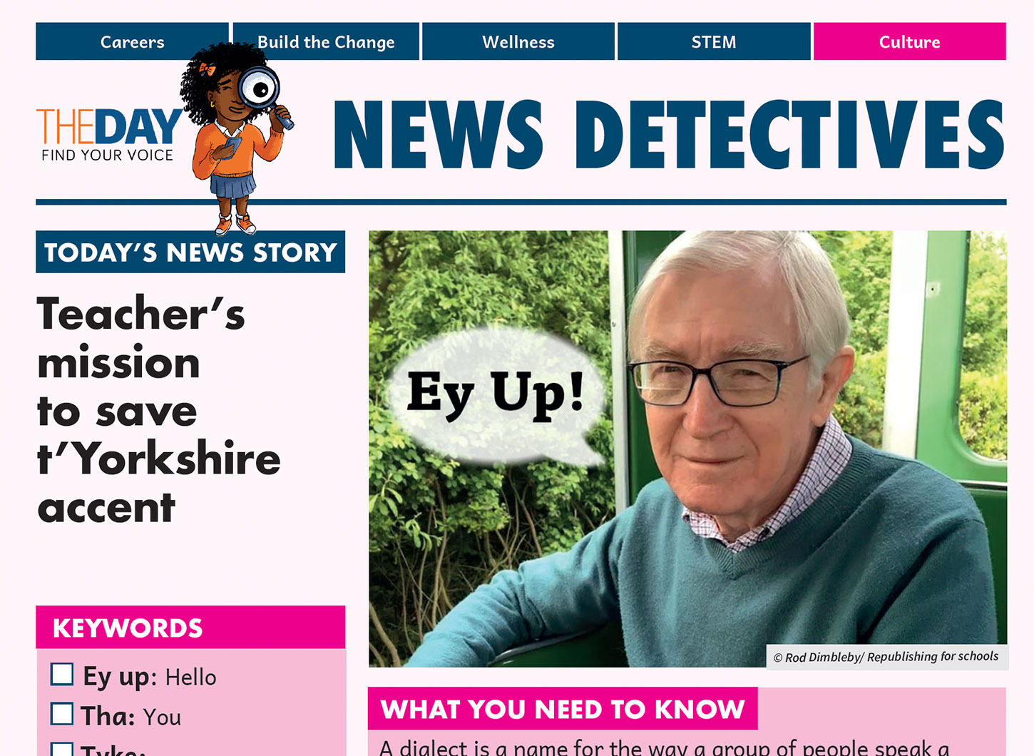 Teacher's mission to save t'Yorkshire accent - The Day