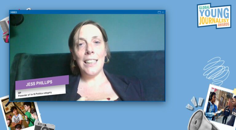 Jess Phillips MP Global Young Journalist Awards Ceremony 2024