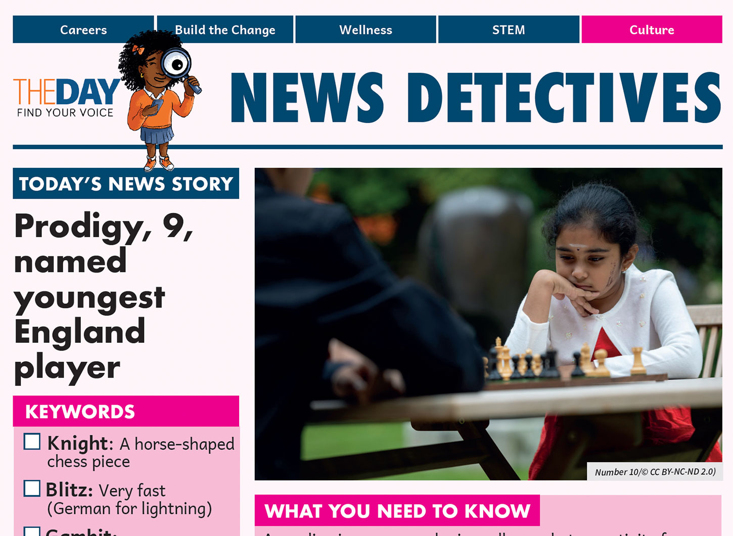 Prodigy, 9, named youngest England player - The Day