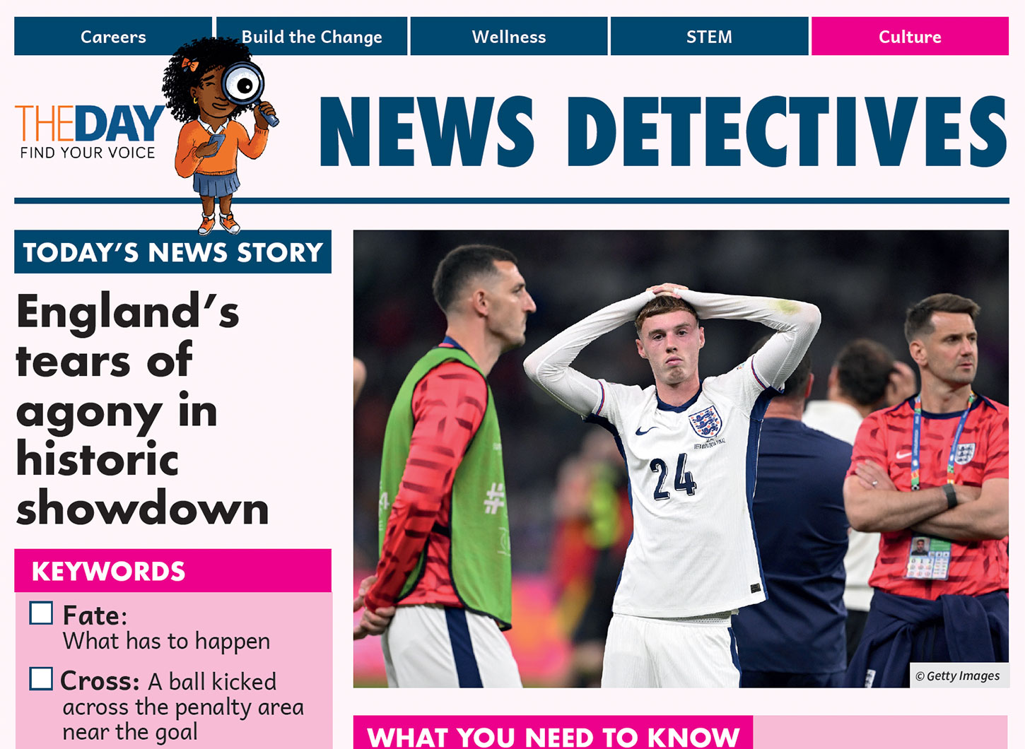 England's tears of agony in historic showdown - The Day