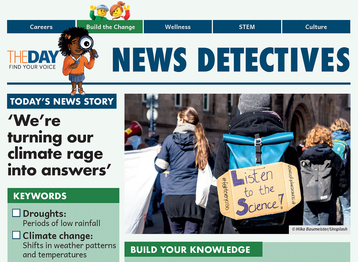 'We're turning our climate rage into answers' - The Day